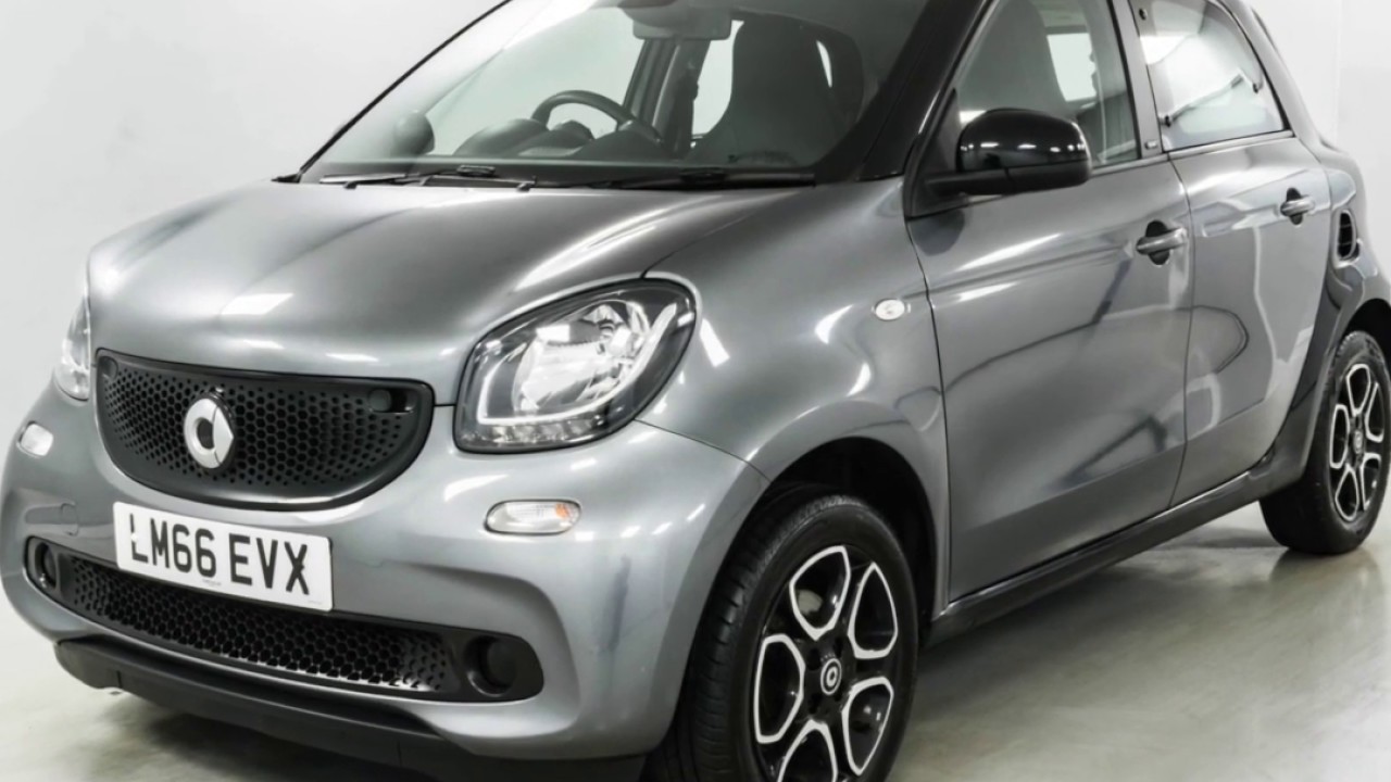 Smart forfour 1.0 Prime (Premium) (s/s) 5dr @First4Car Used Car - YouTube