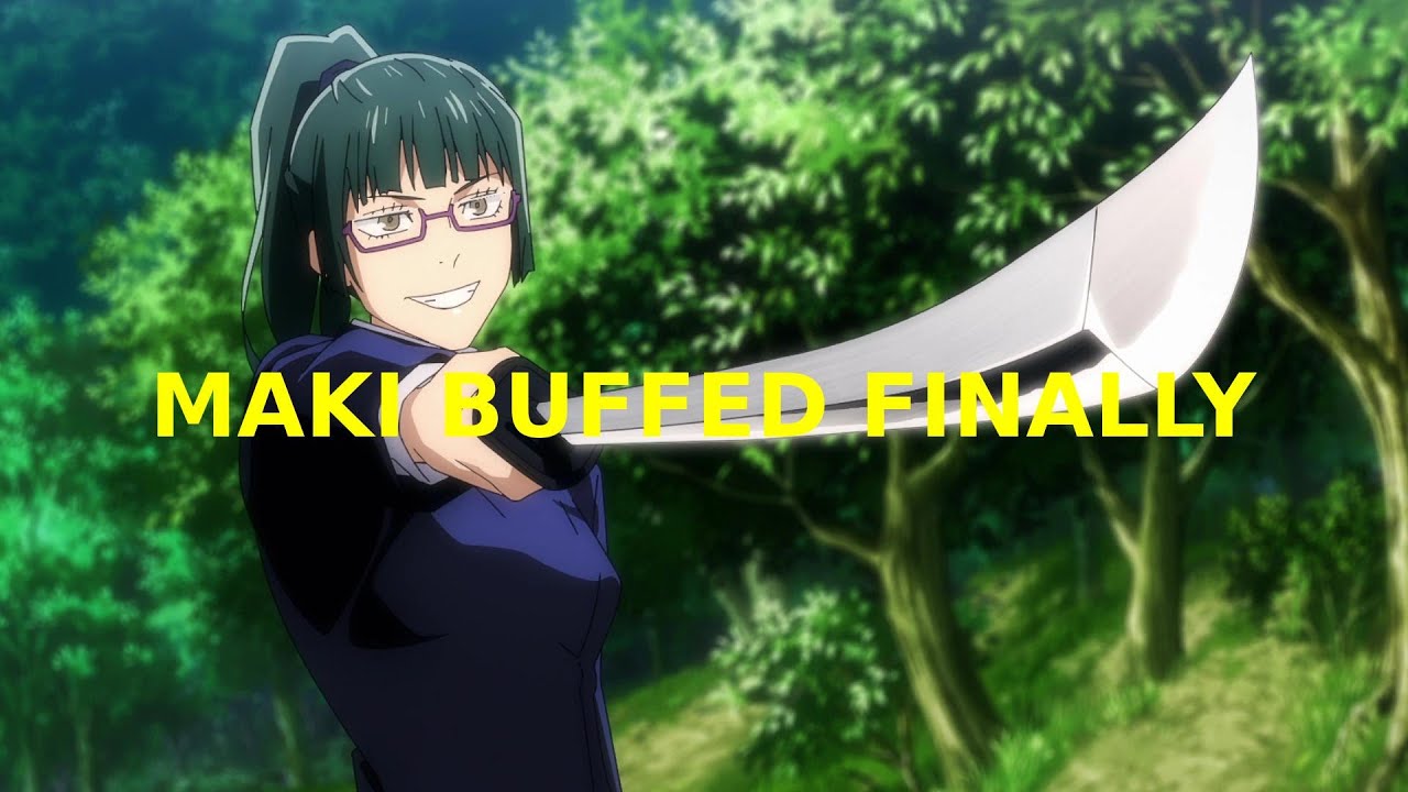 MAKI AND UTA BUFF!!!!! MAKI IS FINALLY GOOD?????? (JJK JP VERS) - YouTube