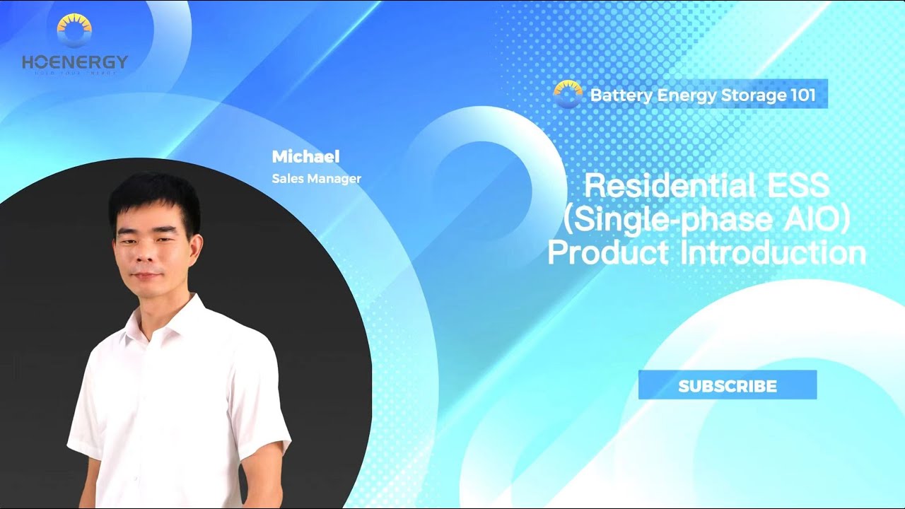 Residential ESS Single-phase-AIO Product Introduction - YouTube