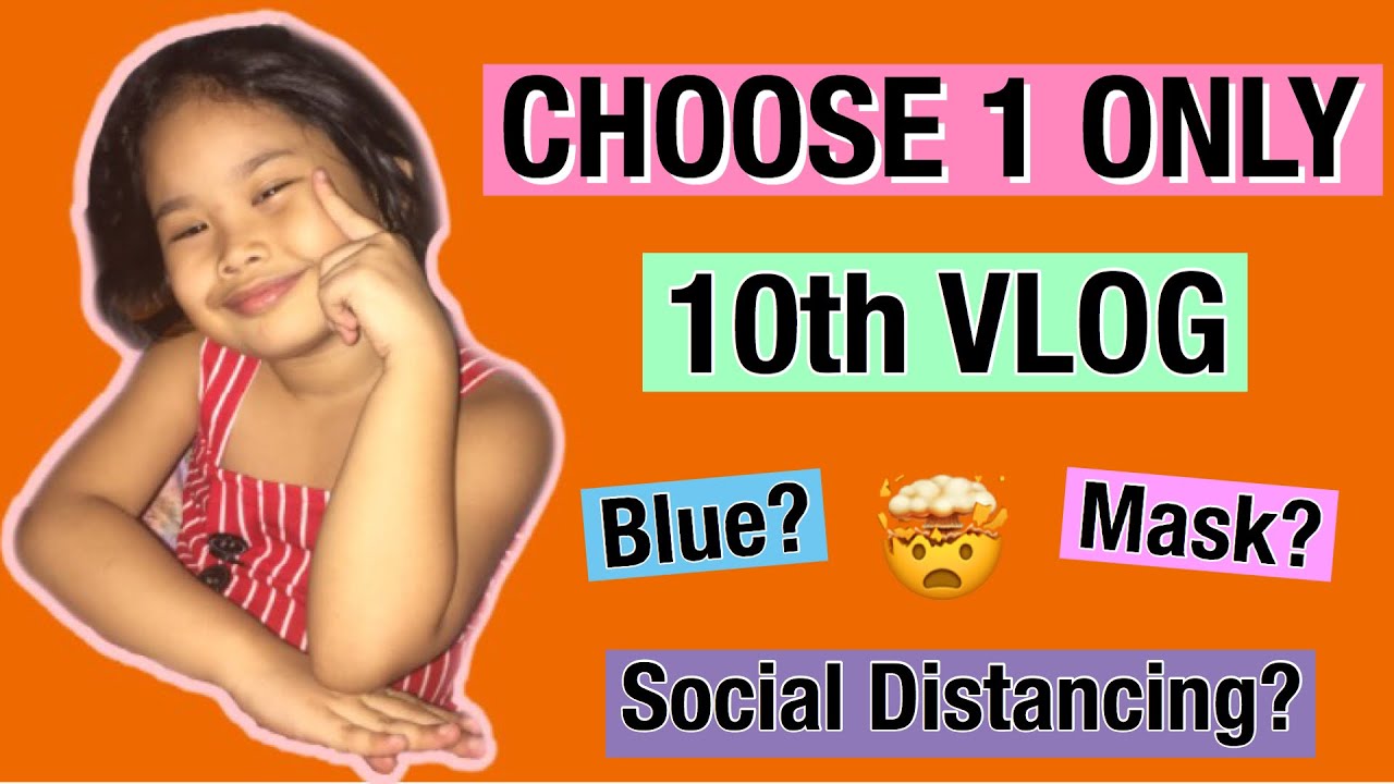 CHOOSE 1 ONLY | HERA NOREEN VLOGS - YouTube