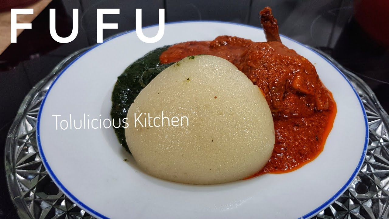 Cassava Fufu | How to make fresh Cassava Fufu - YouTube