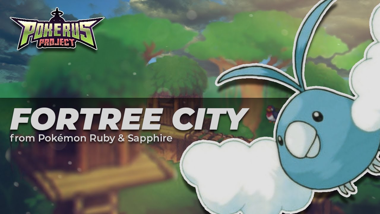 🌲 POKÉMON RUBY & SAPPHIRE | Fortree City (Lo Fi Version) || Pokérus ...