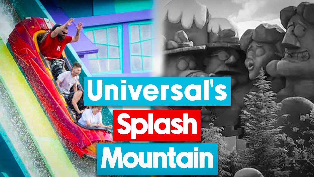 The History of Universal's Splash Mountain | Dudley Do-Right's Ripsaw ...