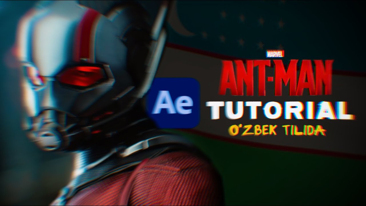 after effect ant-man | chumoli odam tutorial - YouTube