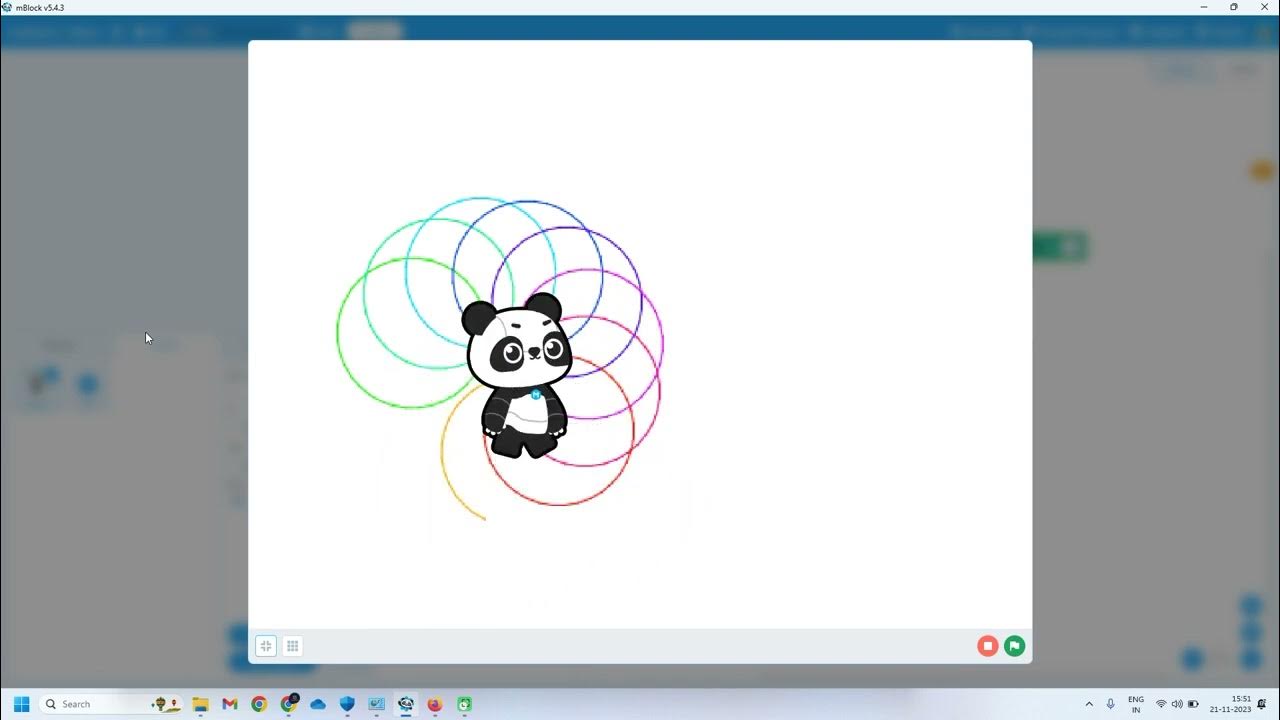 DRAW PATTERN USING SCRATCH MBLOCK 5 - YouTube