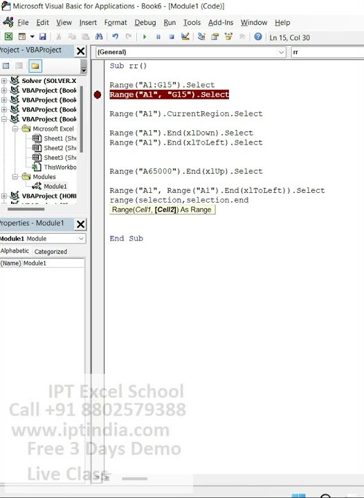 Macros Course Shorts Excelcourse Macros Vba Excel Mis Msexcel Iptindia Youtube 0949