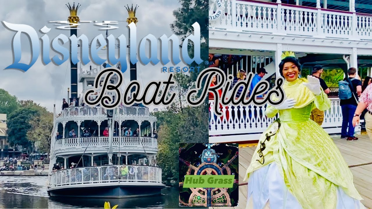 2023 Disneyland BOAT RIDES! Splash Mountain, Mark Twain, Storybook ...