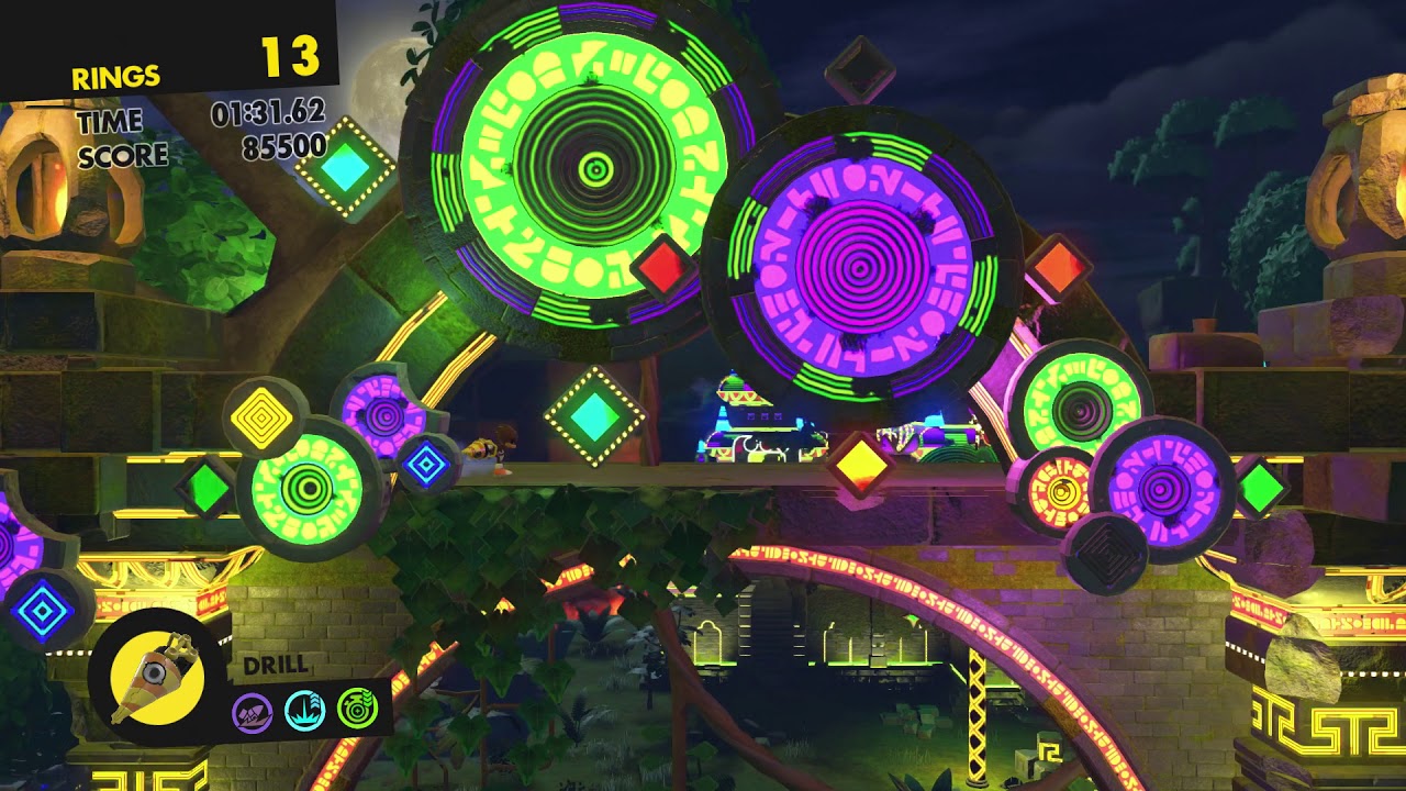 Sonic Forces (PS4): Extra 5 (Mystic Jungle) - Before the Start and ...