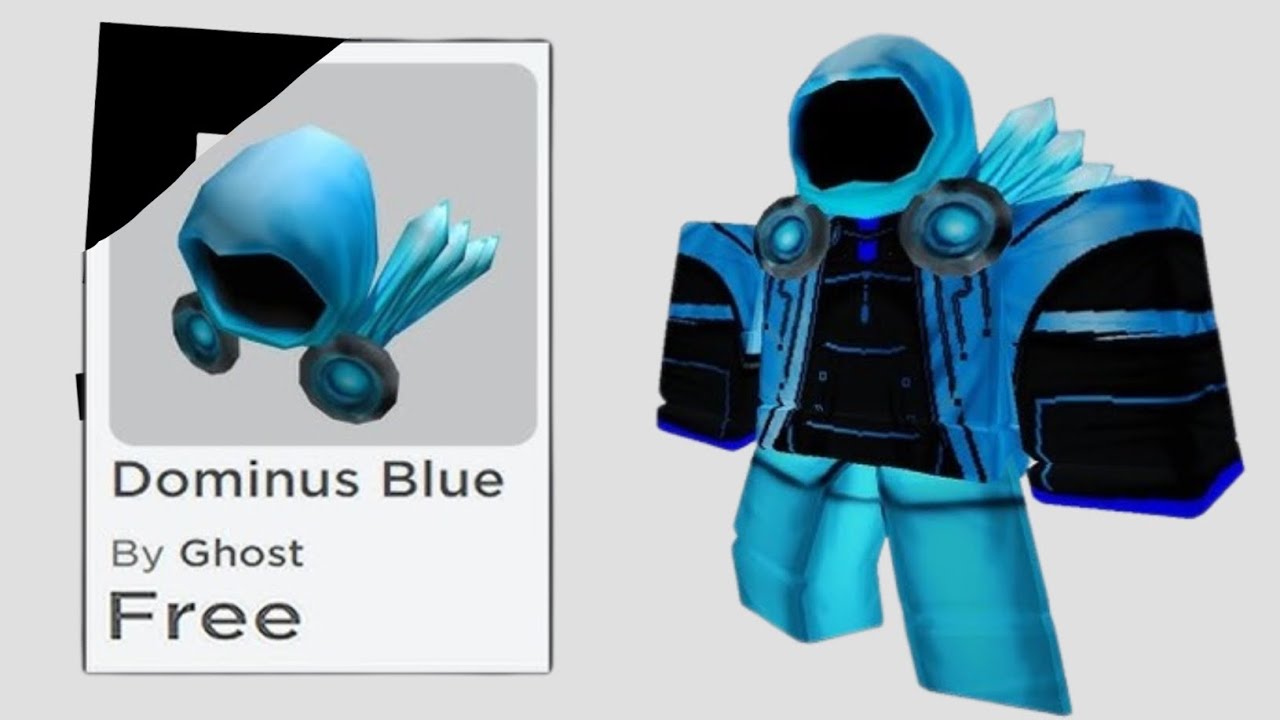 Come ottenere Dominus Blue gratis da Ghost in Roblox - YouTube