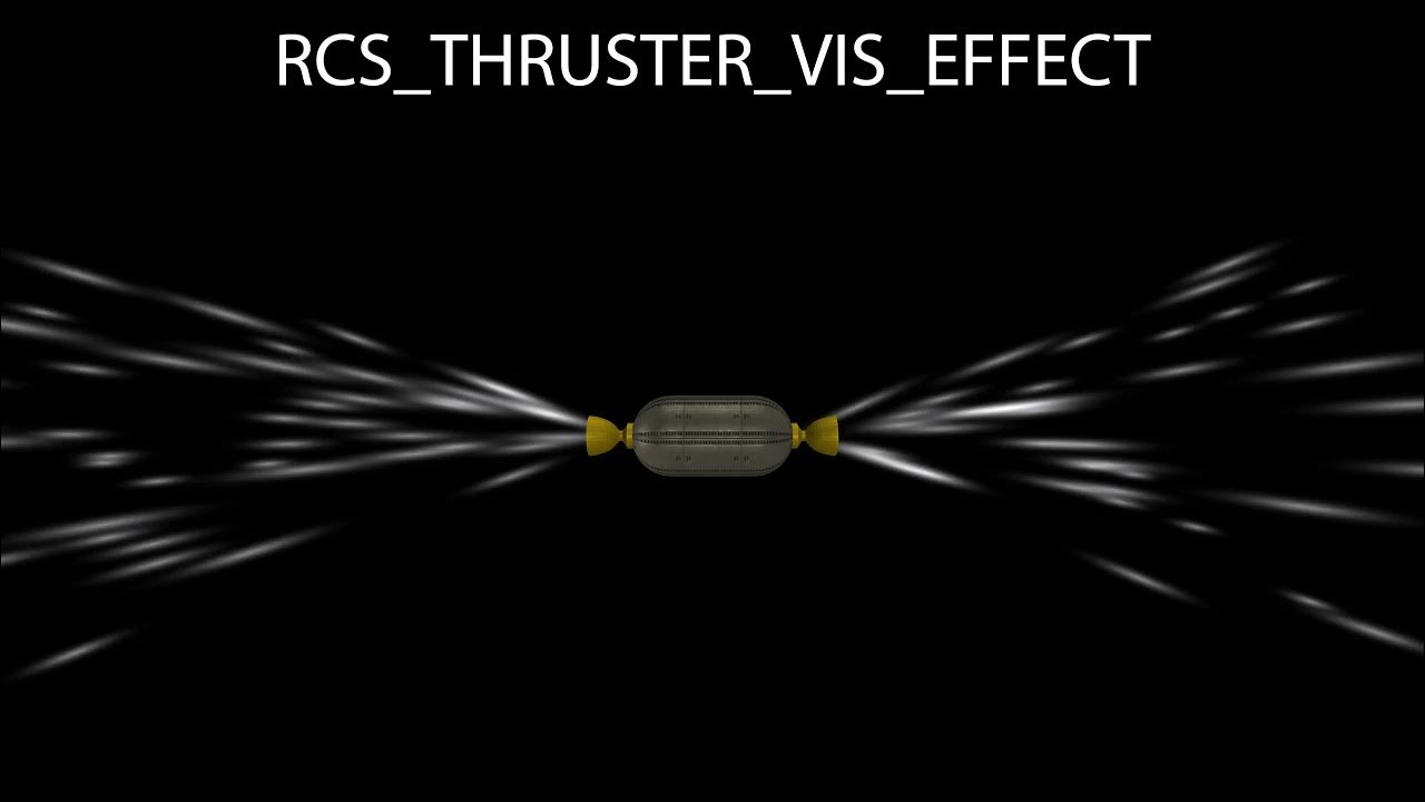 RCS Thruster particle effect in Unity - YouTube