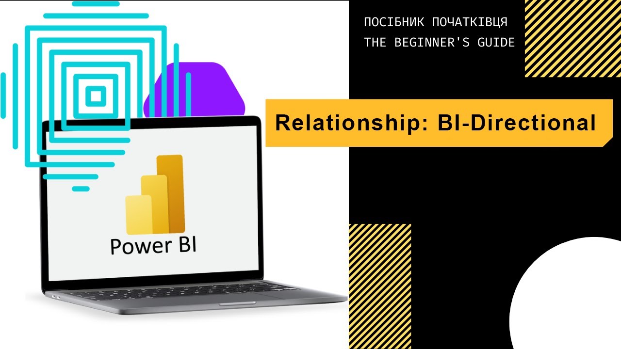 Power BI: Relationship - BI Directional Filters / Двосторонній зв'язок ...