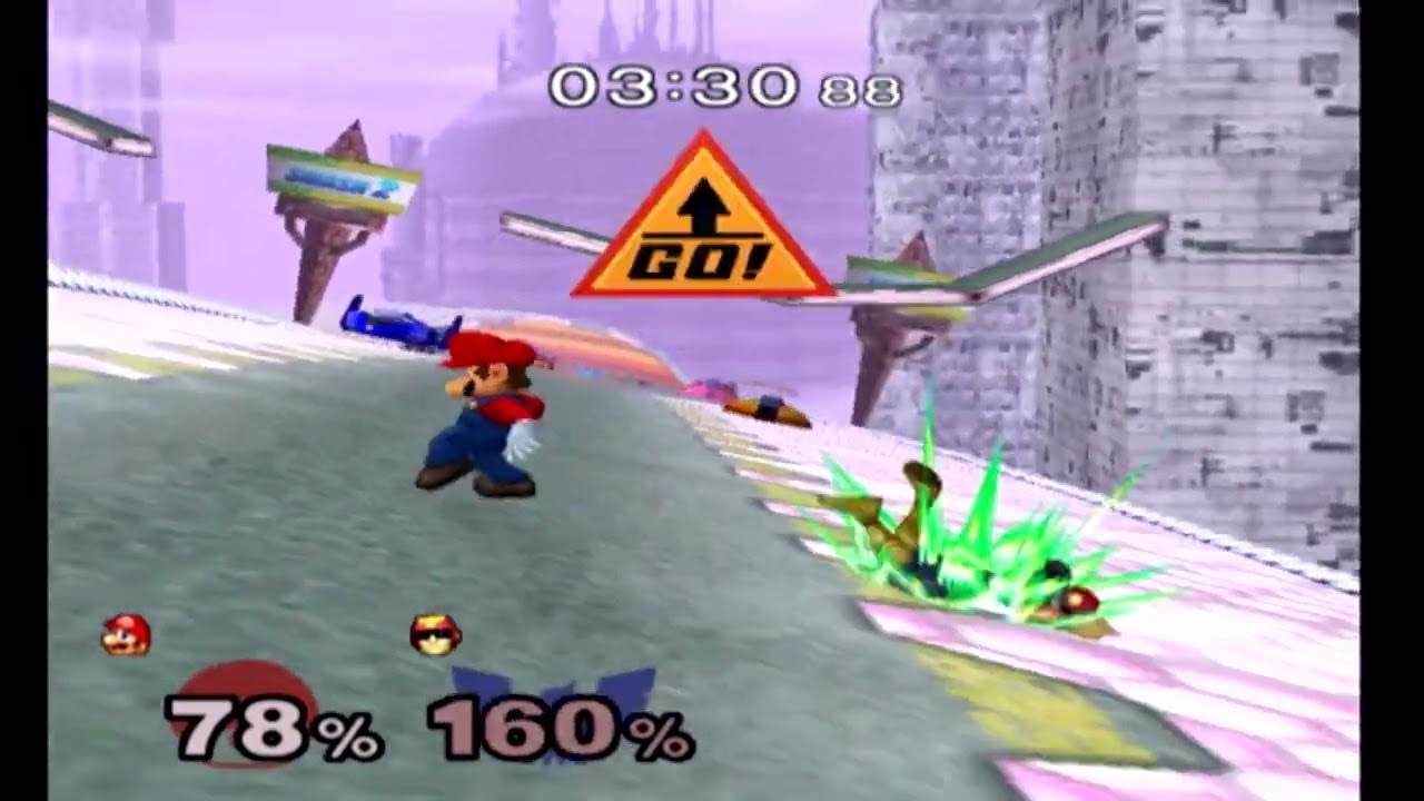 Super Smash Bros. Melee Mute City 2 Player Netplay 60fps - YouTube