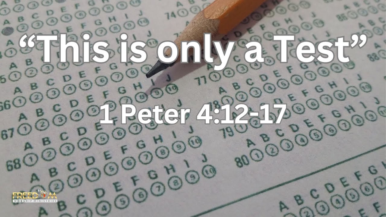 It's only a test - YouTube