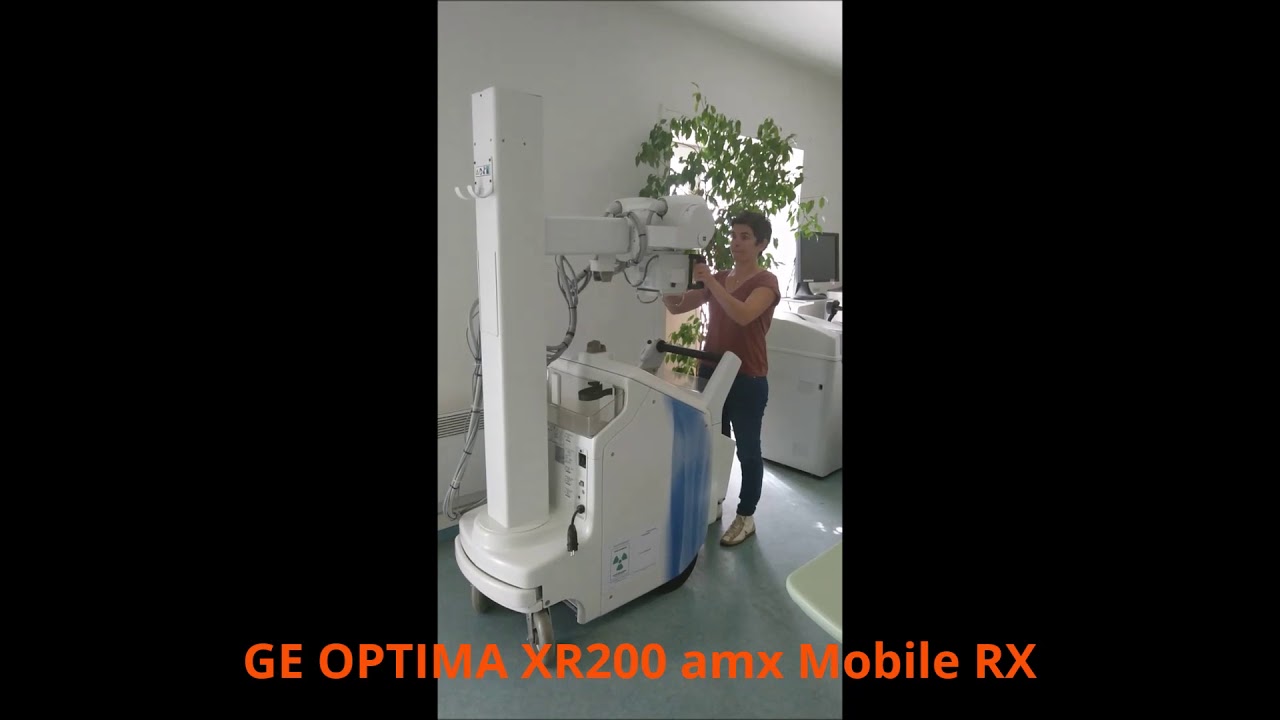 GE Optima XR200amx Mobile Radiology - YouTube