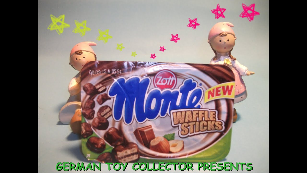 ZOTT MONTE DESSERT MIX WAFFLE STICKS,Yogurt whit chocolate and crunch ...