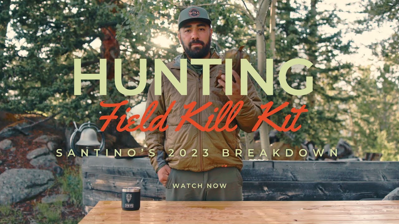 Hunting Field Kill Kit Essentials - YouTube