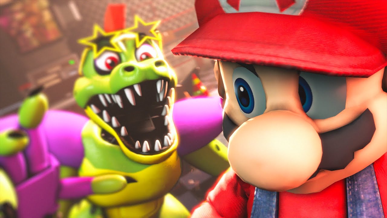 [SFM FNaF] Security Breach vs Mario #2 REMATCH - YouTube