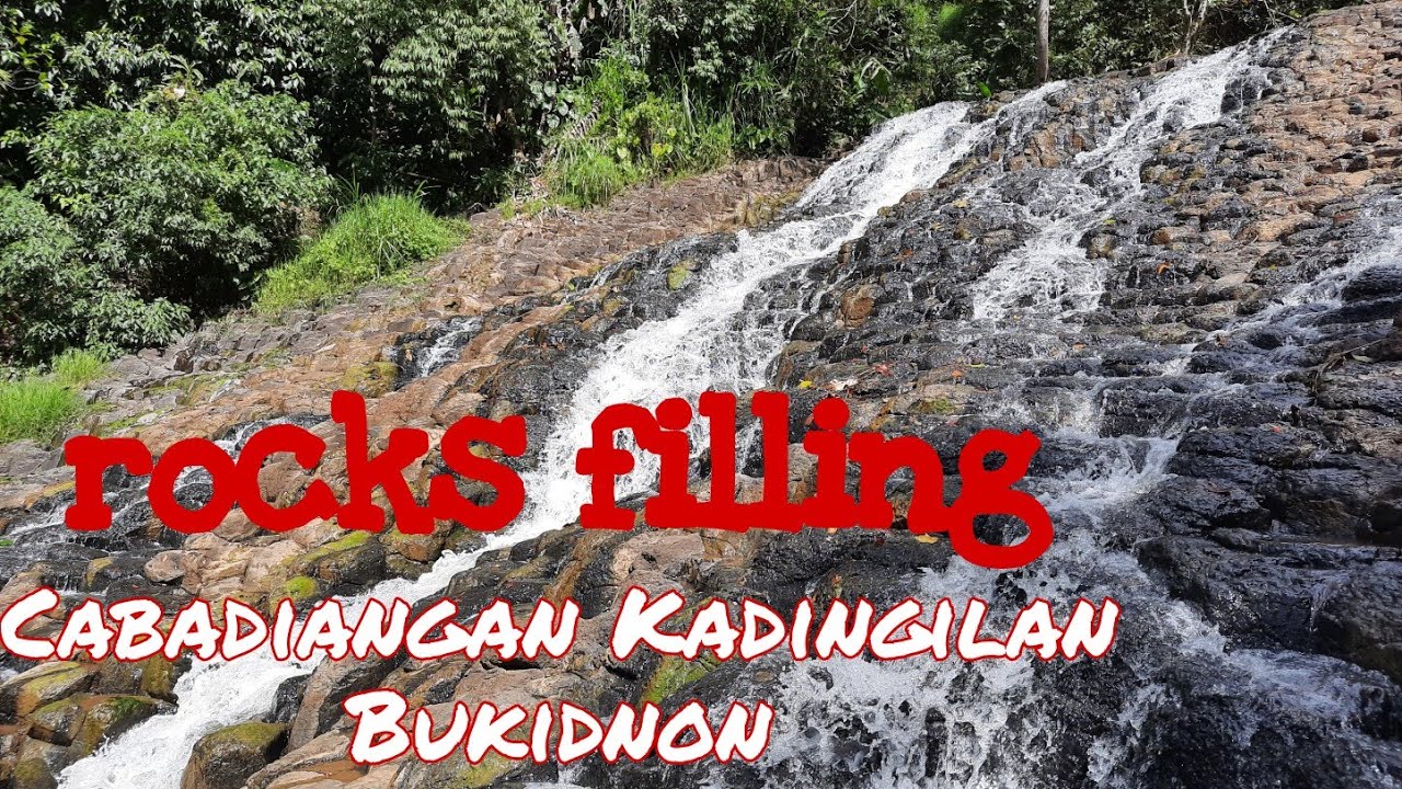 Rocks filling/@Cabadiangan Kadingilan Bukidnon/province life/yami ...