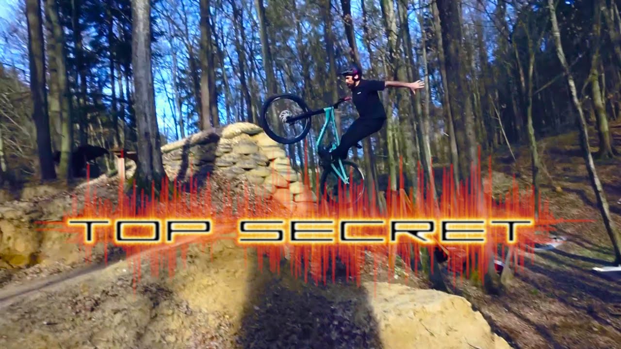 Saisonbeginn am "Secret" MTB Spot - 360 Backflip und gemütliche Session ...
