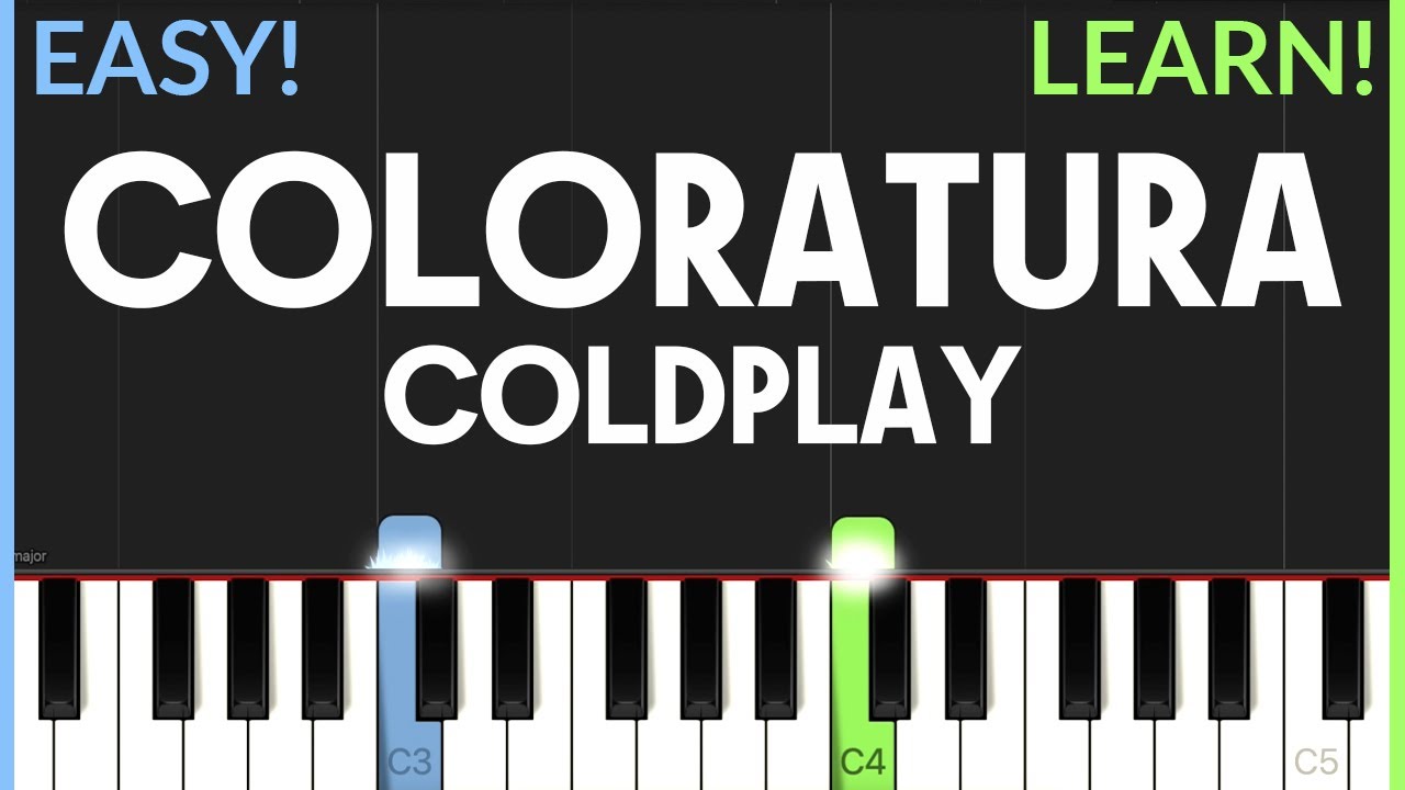 Coloratura (Intro Excerpt) - Coldplay | EASY Piano Tutorial - YouTube