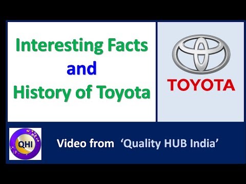 Interesting Facts and History of Toyota - YouTube
