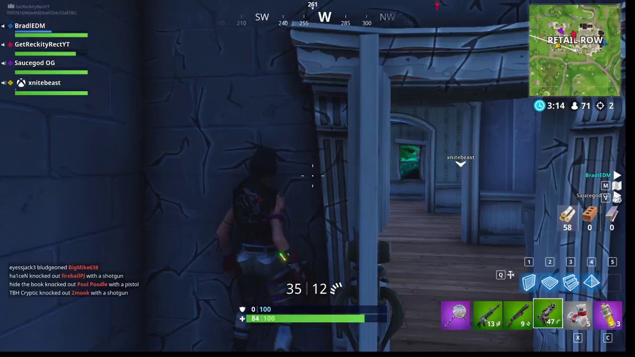 Playing Fortnite with reed and abdoul - YouTube