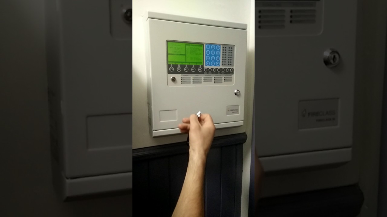 Fire alarm weekly test part 1 - YouTube