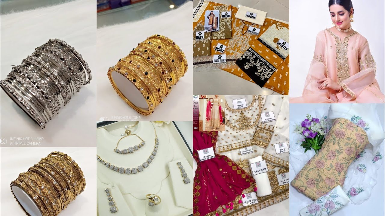 Indian bangles, banarsi suits & fancy dresses ||online brand bazaar # ...