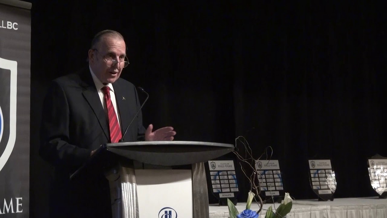 Ken Witzke Volleyball BC Hall of Fame - YouTube
