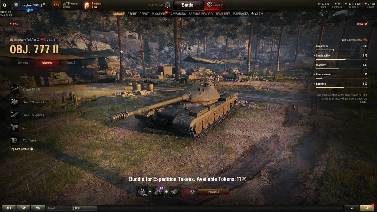 World of Tanks Object 777 Version II ***NEW TANK*** - YouTube