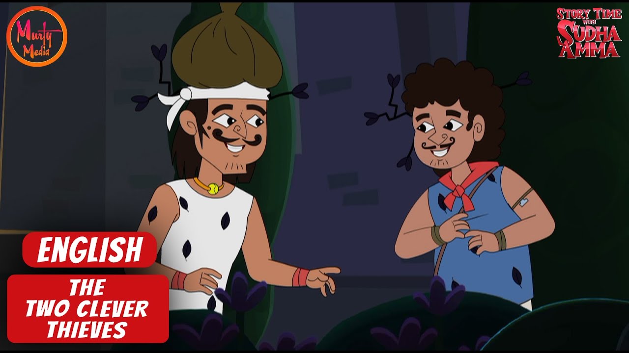 2 Clever Thieves | Two Clever Thieves English Moral Story | Story Time ...
