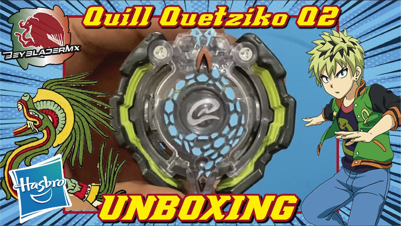 El Beyblade más Mexicano 🇲🇽 - Quetziko Q2 - Unboxing - BeybladerMX ...