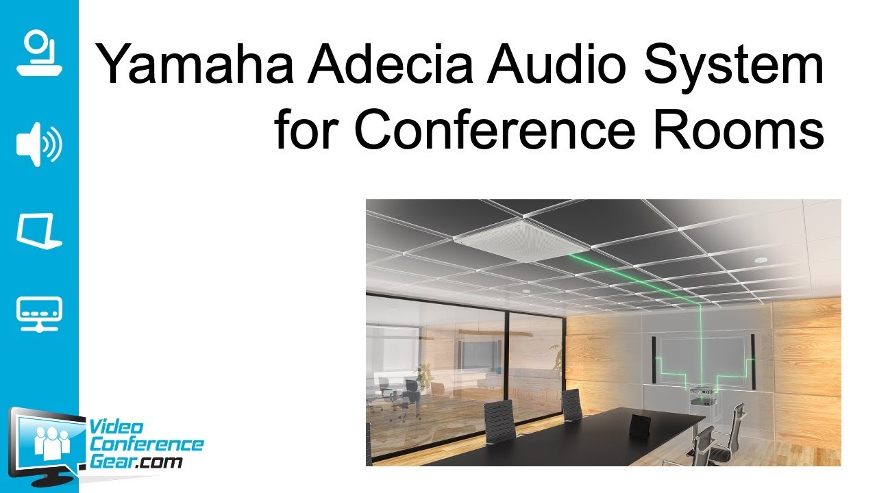 Yamaha Adecia for Conference Rooms - for Teams & Zoom Rooms - YouTube