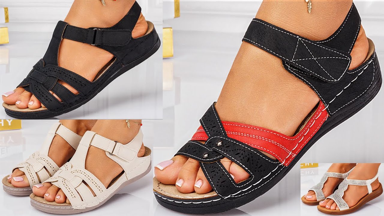 2023 NEW STYLISH AND TRENDY BRANDED SANDALS DESIGNS FOR WOMEN LATEST ...