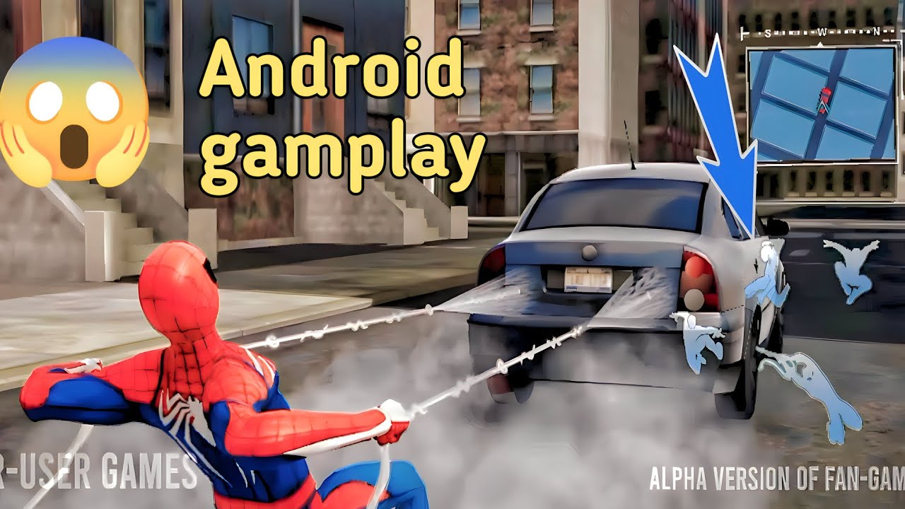 SPIDER MAN FAN MADE GAME🎮 IN ANDROID😱 | DOWNLOAD LINK 🔗 - YouTube