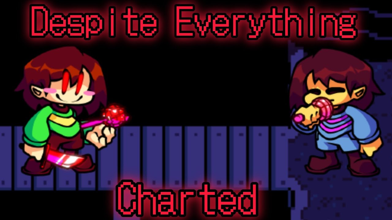 [FNF] Despite Everything (Confronting Yourself Undertale mix) Charted ...