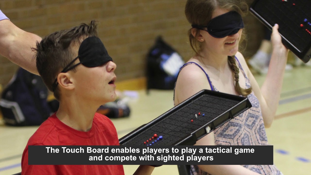 Play Boccia without vision - YouTube