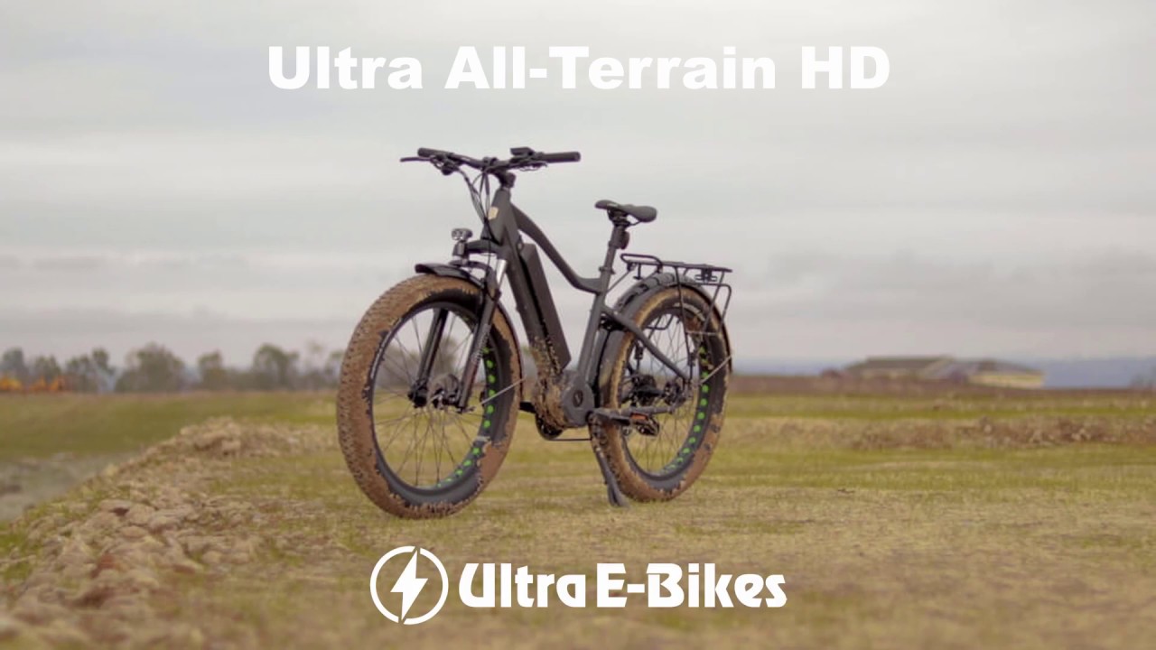 Ultra E-Bikes All-Terrain HD1000W In Action! - YouTube
