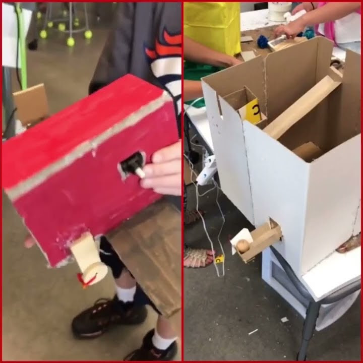 Cardboard Makerspace Samples - YouTube