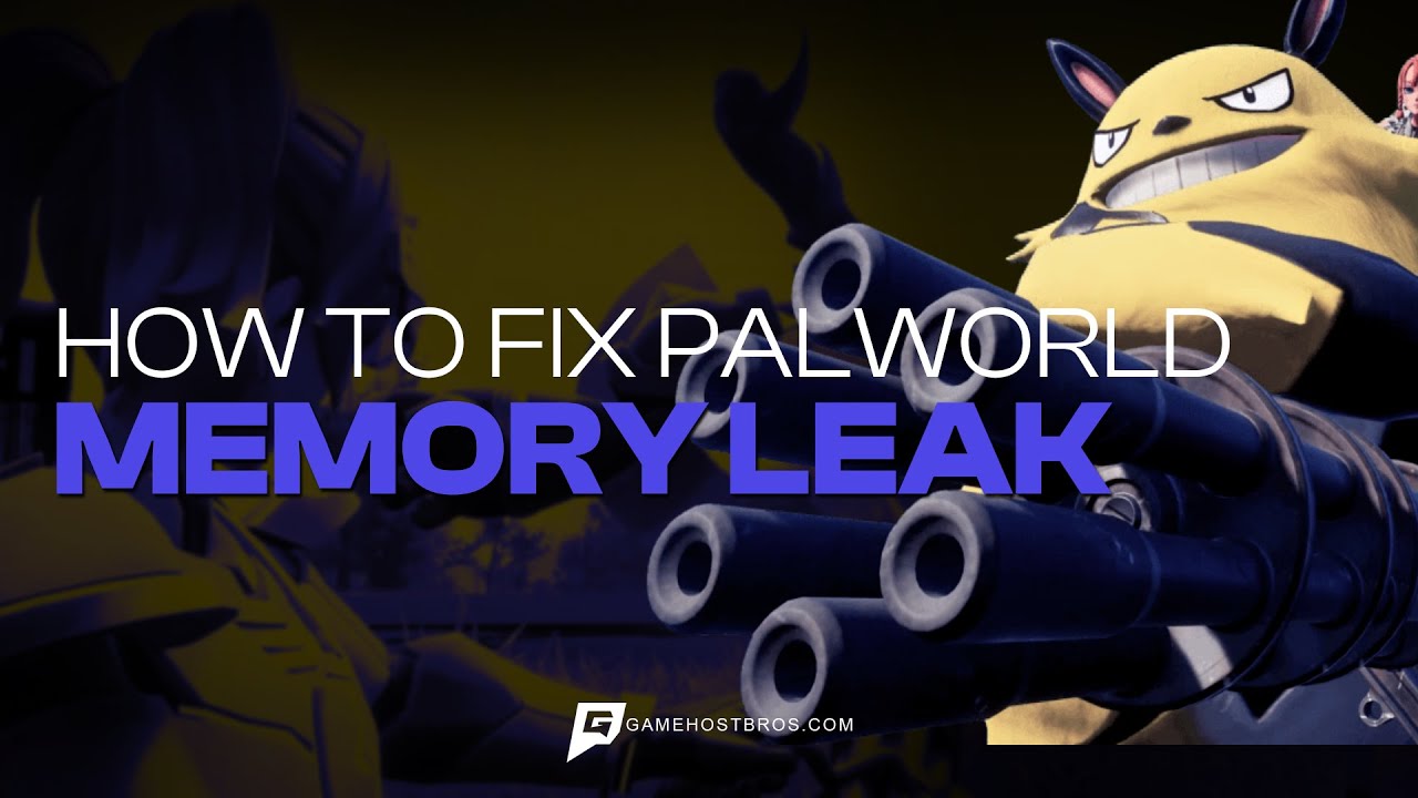 Palworld Memory Leak Fix & Automatic Backups - Game Host Bros - YouTube