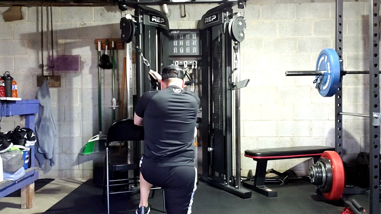 Single Arm Iliac Pulldown - YouTube