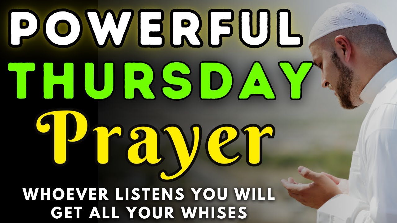 POWERFUL THURSDAY PRAYER - Care for Yourself | Reduce Stress | and ...
