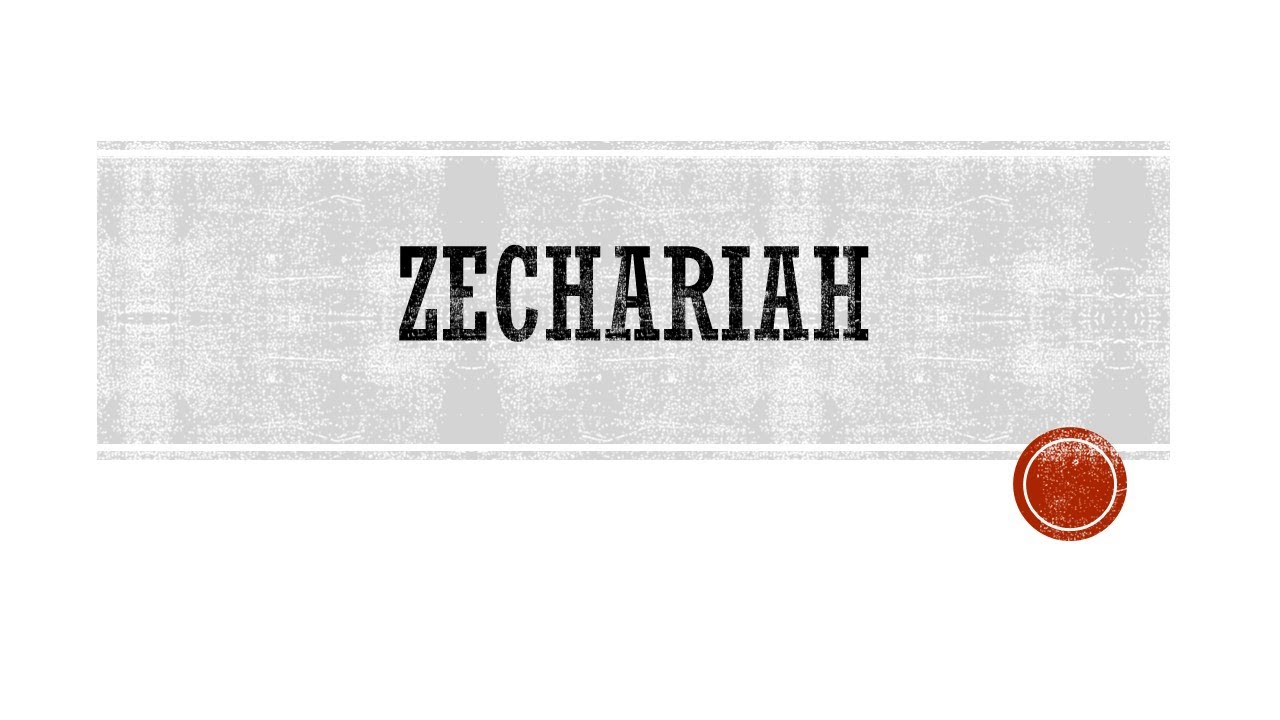 Zechariah 5 "Strange Visions...A Flying Scroll and a Woman in a Basket ...