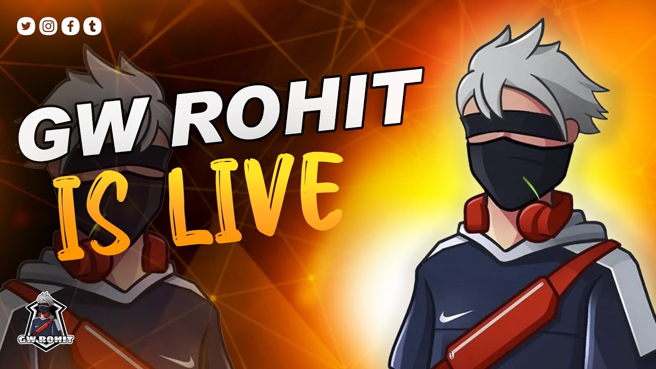 GW ROHIT (TARGET) FREE FIRE Live Stream - YouTube