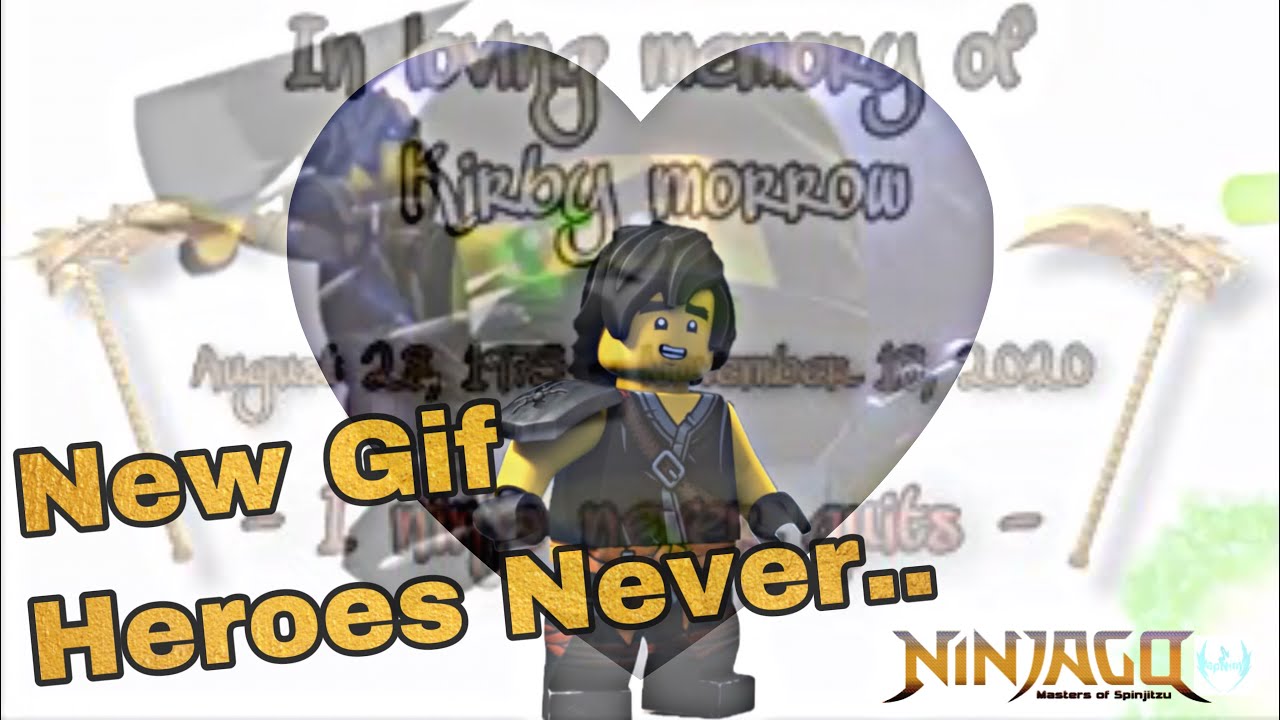 NINJAGO NEW Season 13 COLE Gif, RIP Kirby Morrow, Heroes Never Fade ...