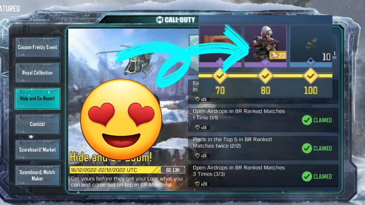 Get Free Shard Zero - Flocked In CODM New 2022 | Task completed | #Codmobile - YouTube