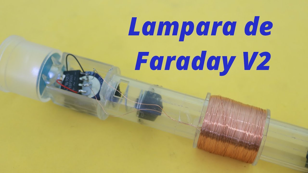 Lampara de Faraday V2.0 - YouTube