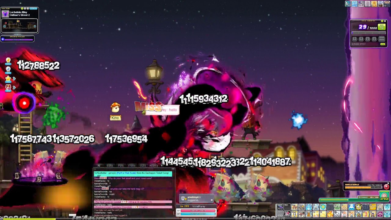 Maplestory Reboot server botting hack evidence 2020 05 05 13 28 54 ...