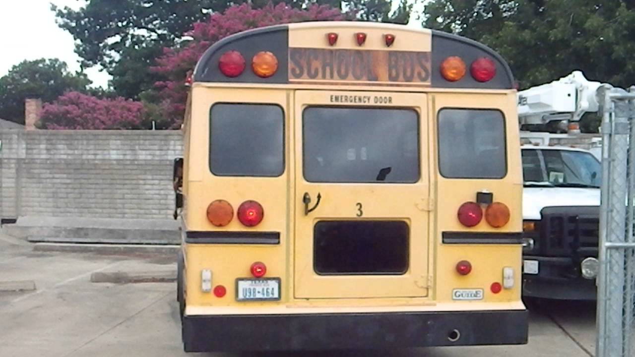 Bus Number 3 Rear Light and Stop Arm Test 1 - YouTube