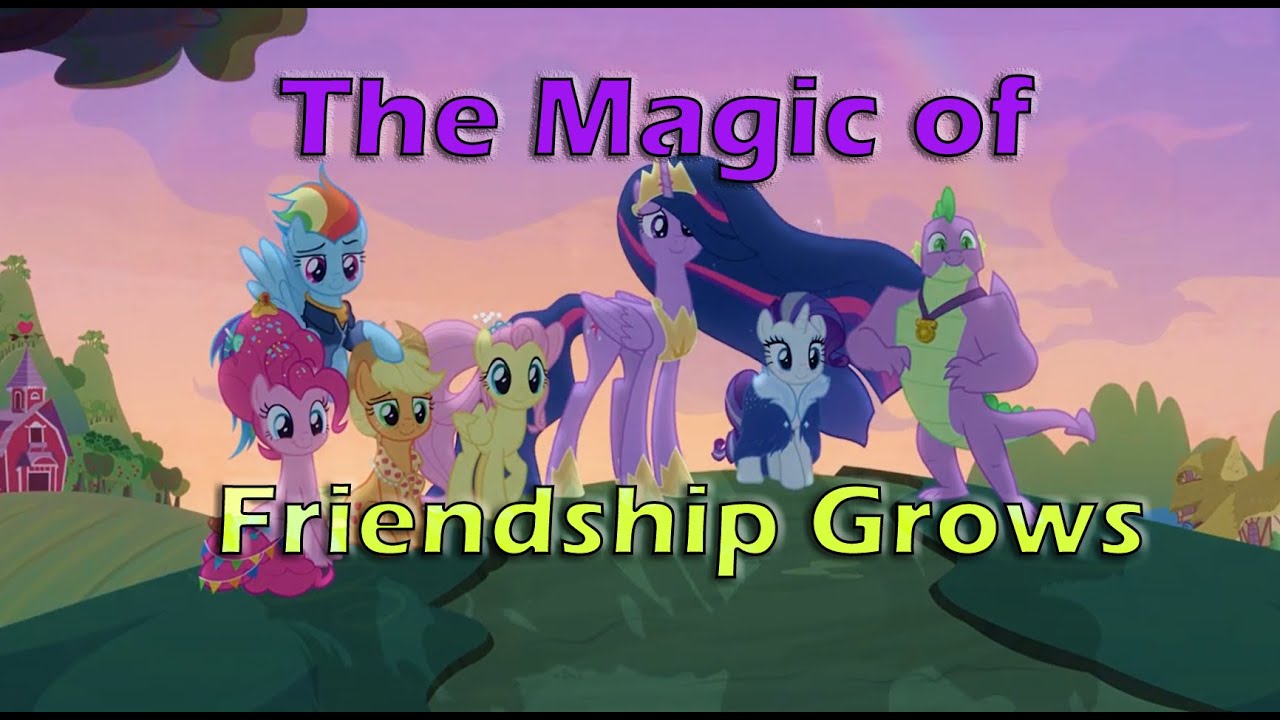 My Little Pony - The Magic of Friendship Grows - Song in four languages ...